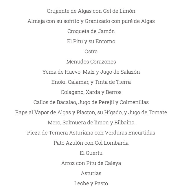 Menús de alta cocina para la temporada 2018 - Gastroactitud. Pasión por ...