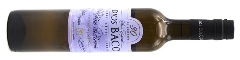 Dios Baco Saca 30 Aniversario, fino de celebración - Gastroactitud ...